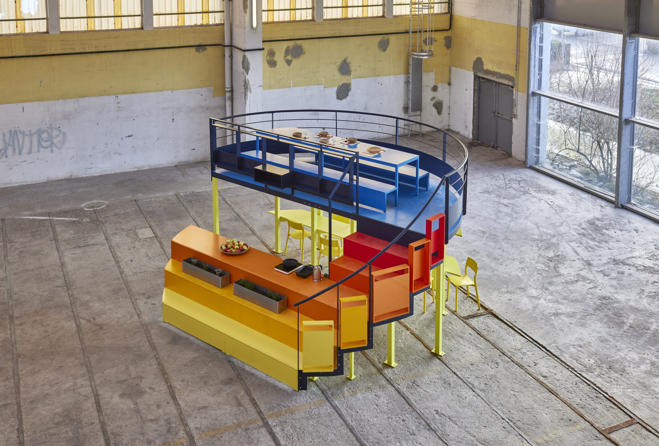 LA CUISINE EN TERRASSE DE matali crasset – Frac Grand Large Dunkerque ...